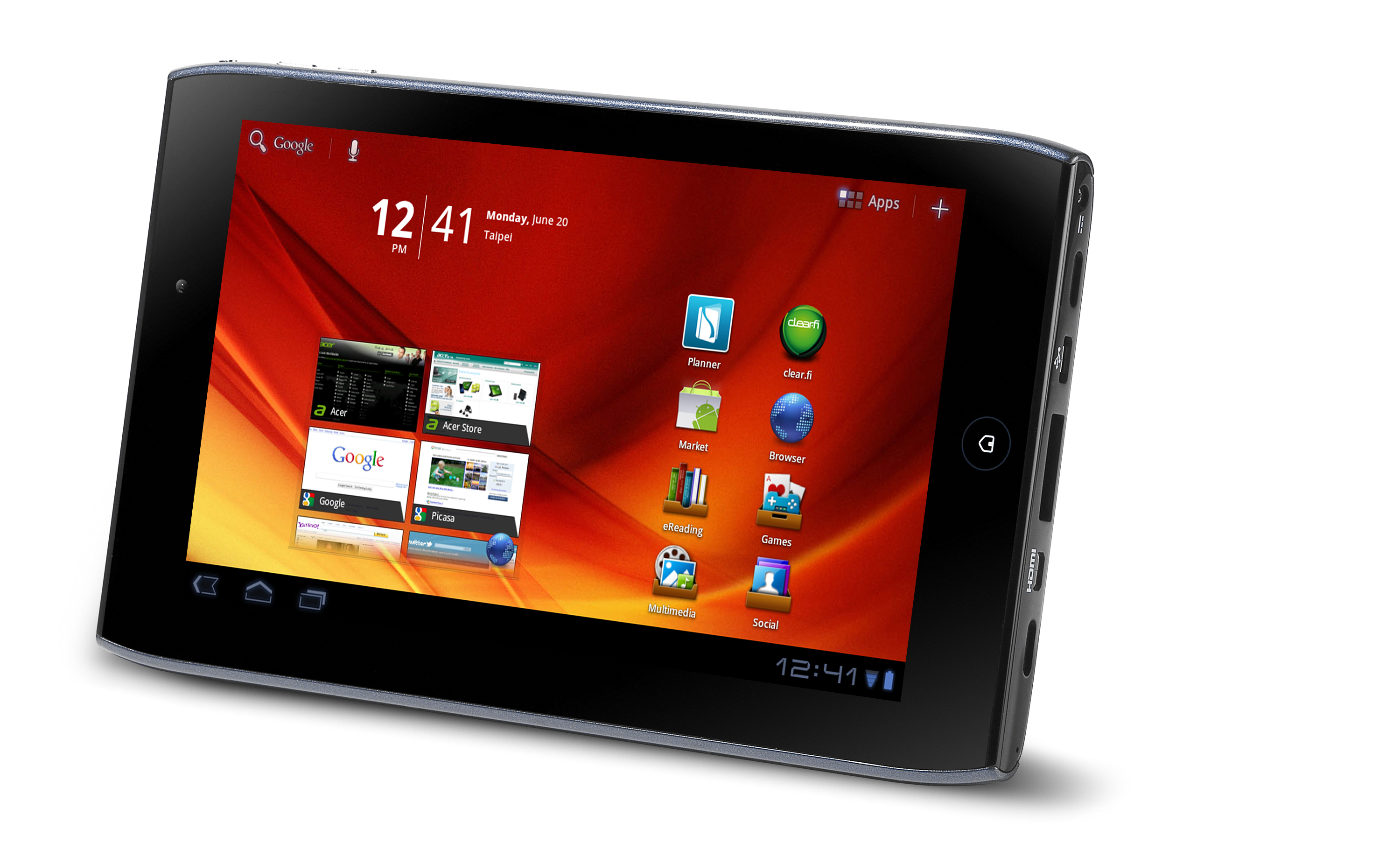 Acer introduces the 7" Honeycomb Iconia Tab A100 starting at $329 ...