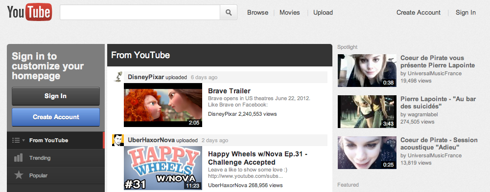 YouTube redesign with Google+ integration, overhauled UI, and social ...