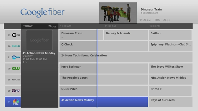 Google unveils Gigabit Google Fiber Internet and TV service starting at ...