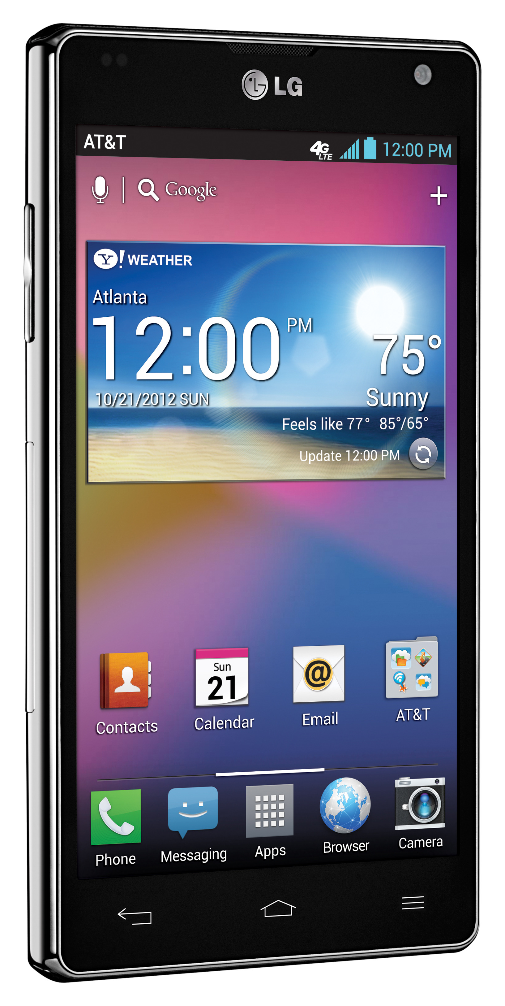 LG unveils ICS-powered LG Optimus G for AT&T and Sprint networks ...