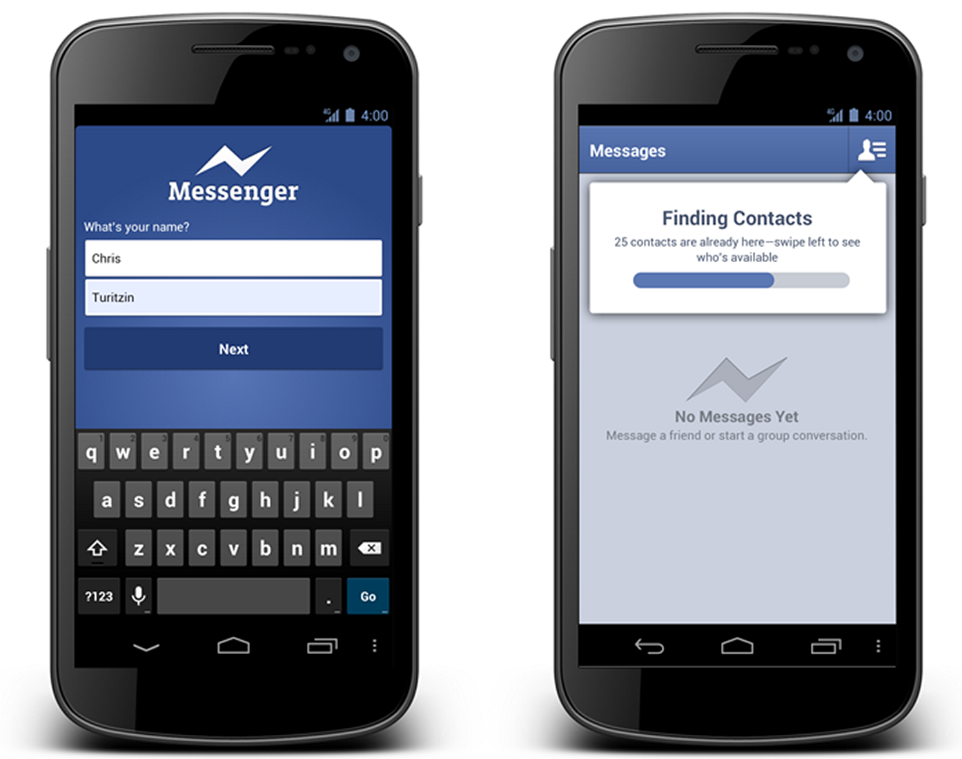 Facebook launches Messenger for Android app for non-Facebook users ...