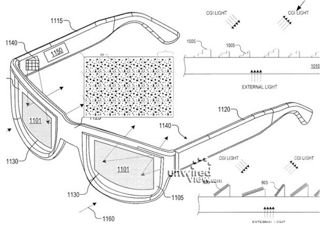 Google details how Glass could look like traditional sunglasses using ...