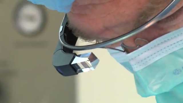 Surgery with Google Glass at UCSF bringing HIPAA compliance at a glance