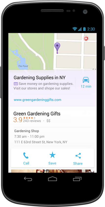 Google introduces new local ads experience in Google Maps on iOS ...