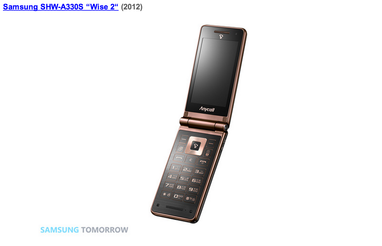 Samsung: We've been making gold phones longer than Apple has been ...