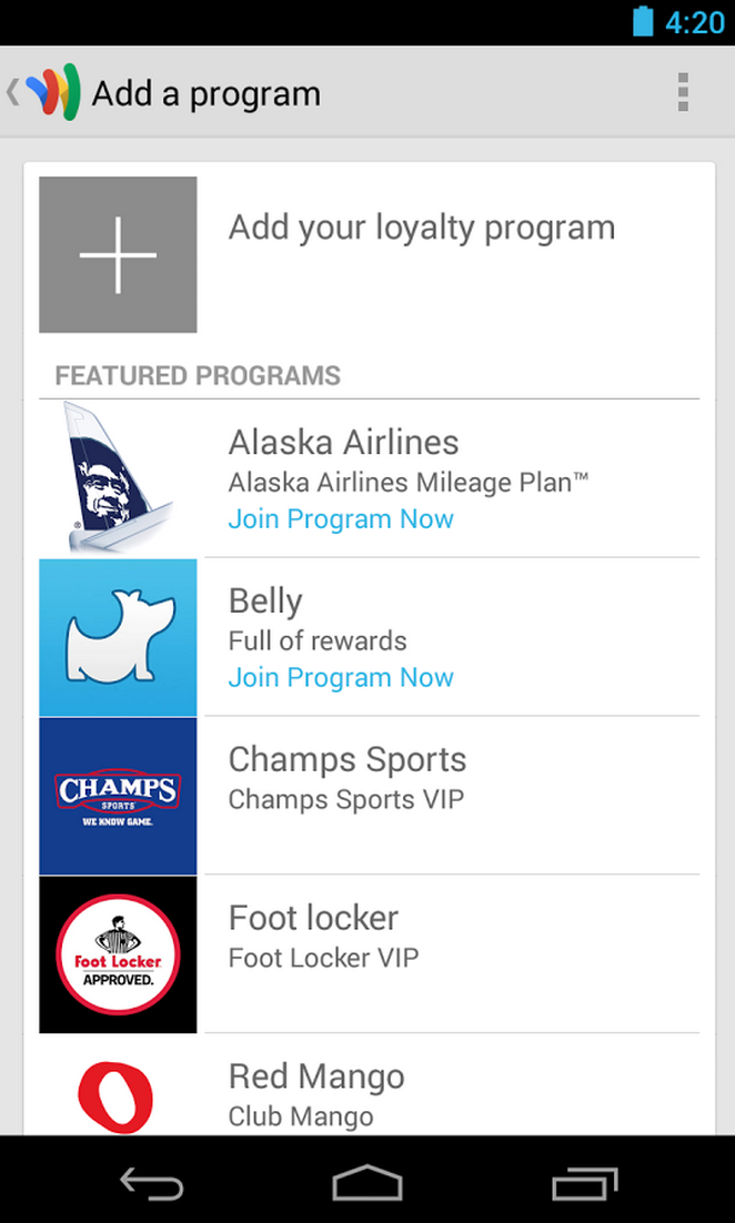 Google Wallet update rolling out to Android w/ loyalty card scanning ...