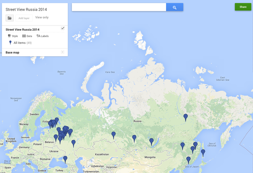 Google expands Russian Street View coverage in run-up to Winter Olympics