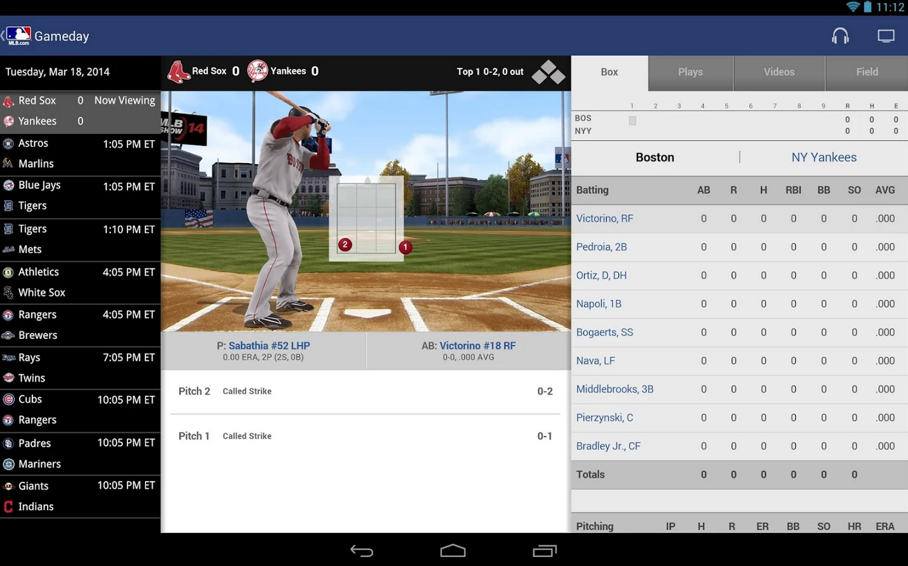 MLB.com At Bat app updated ahead of 2014 season w/ Spring Training ...