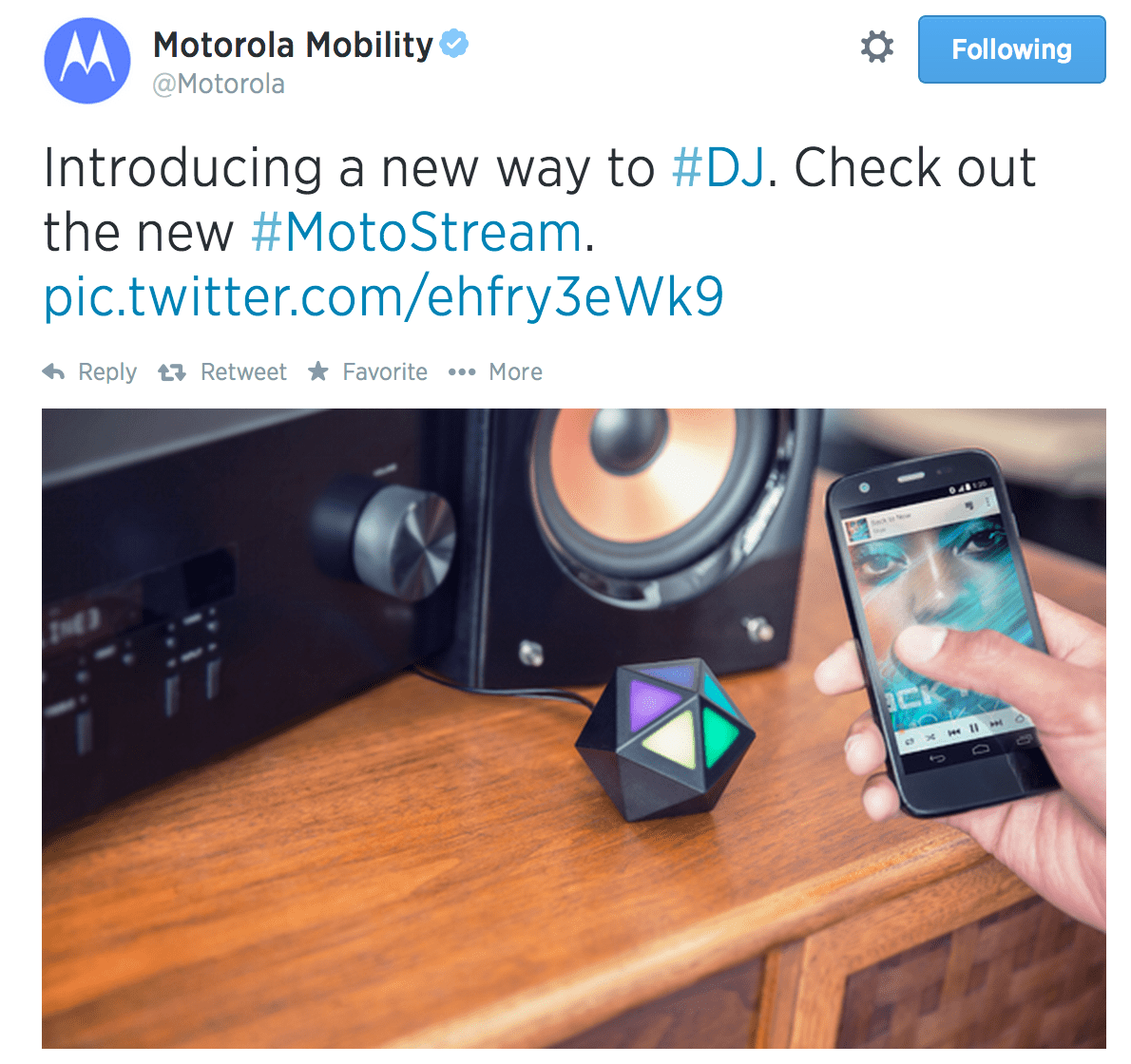 Motorola announces Moto Stream hardware for wirelessly streaming music ...