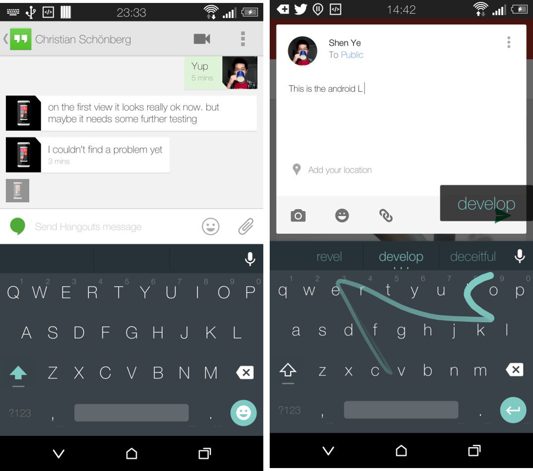 Standalone Android L keyboard app resurfaces on the Amazon Appstore