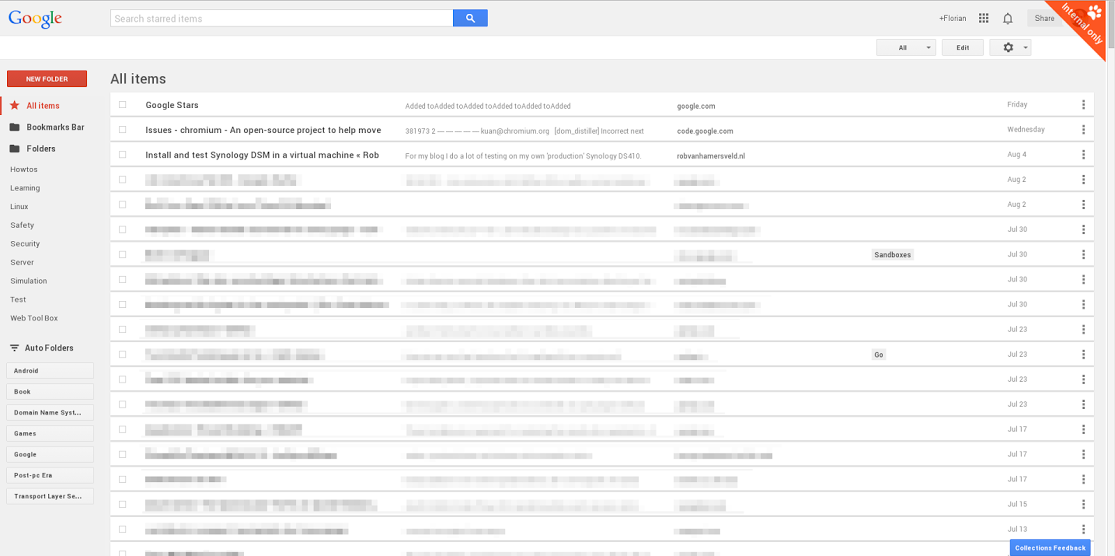 Google Stars is still a work in progress, here's a closer look