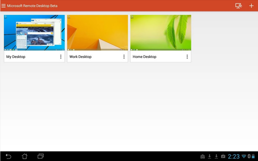 Microsoft introduces a beta version of its Remote Desktop Android app