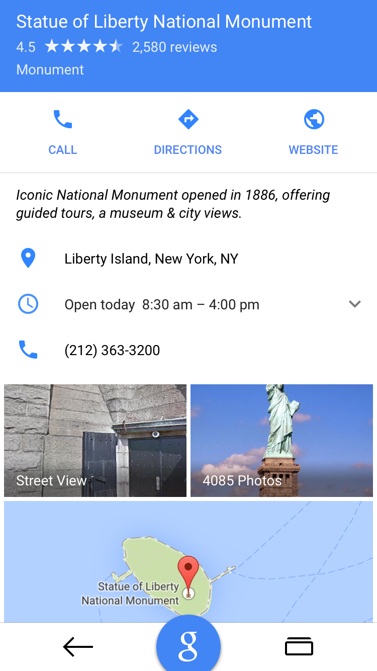 Google iOS app updated w/ Material Design, Street View integration, more