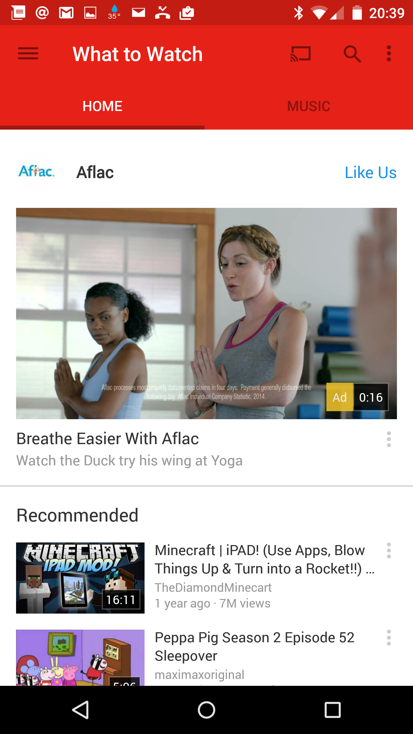 YouTube for Android updated to version 6 with Material Design and new ...