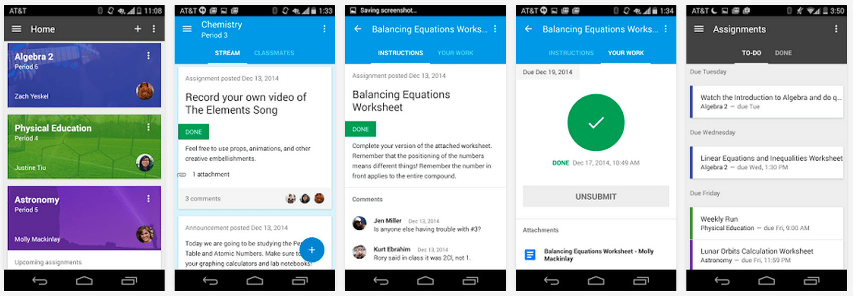 Google releases Classroom mobile apps for Android and iOS