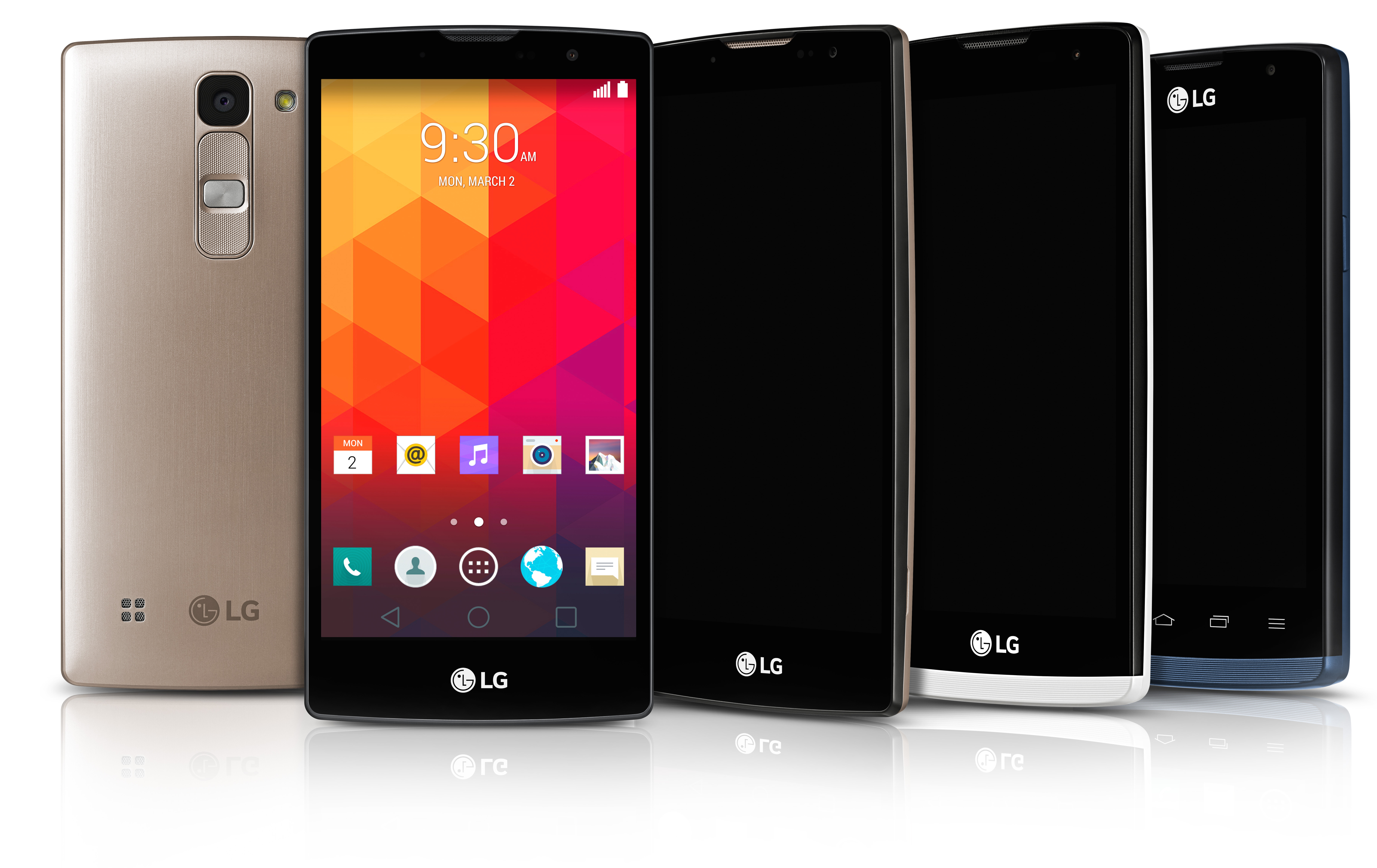 LG announces new 4-pack of mid-range smartphones: Magna, Spirit, Leon ...