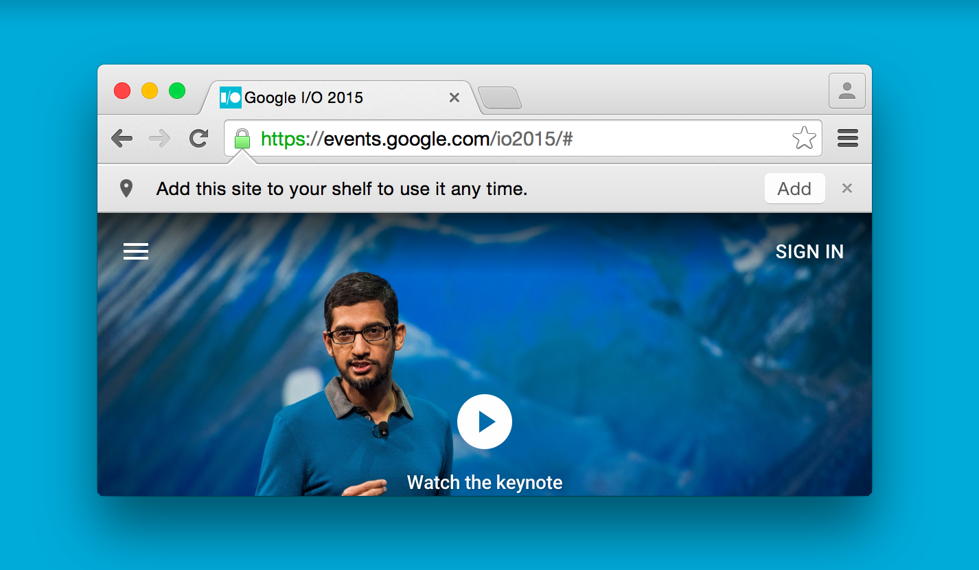 Latest Chromium build tests prompting users to install web apps for ...