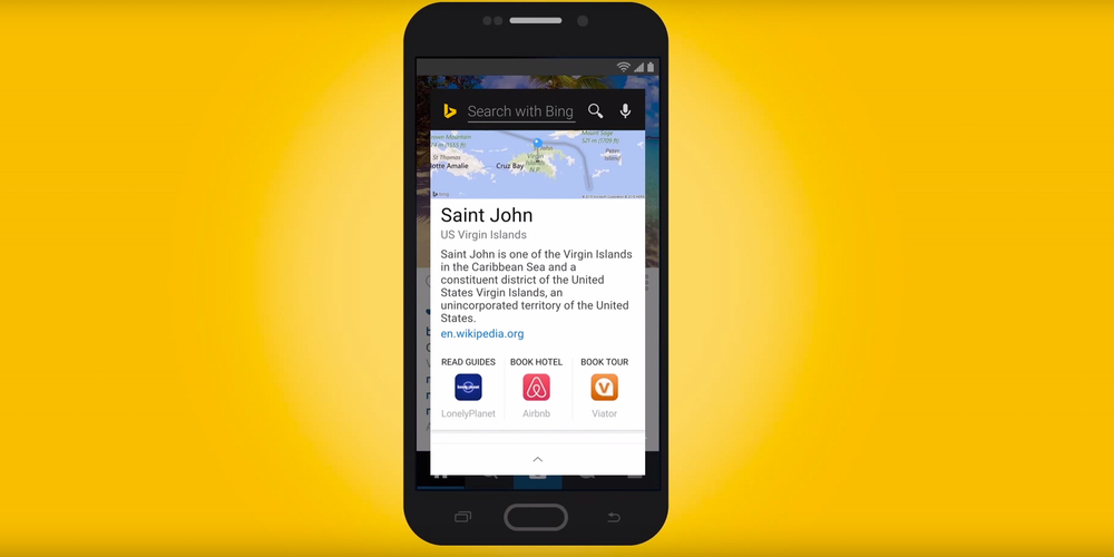 Bing app for Android updated, Marshmallow-like Now on Tap features in ...