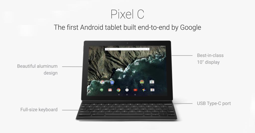 Google confirms its 'Pixel C' Android tablet w/ detachable keyboard ...