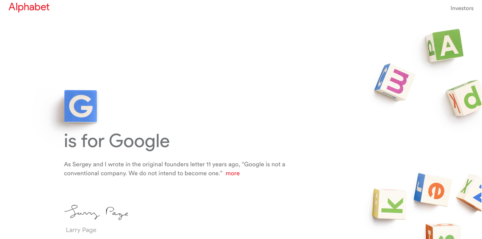 Under Alphabet, Google's startup companies will have more freedom and ...