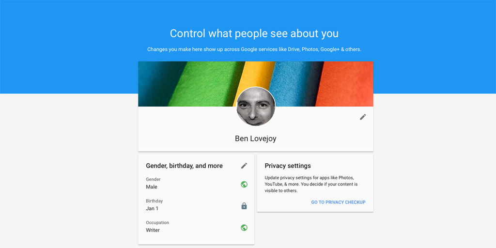 Here's how to see the personal information Google shares about you on ...