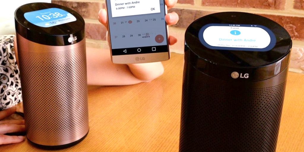 LG adds funky-looking hub to its SmartThinQ home automation system