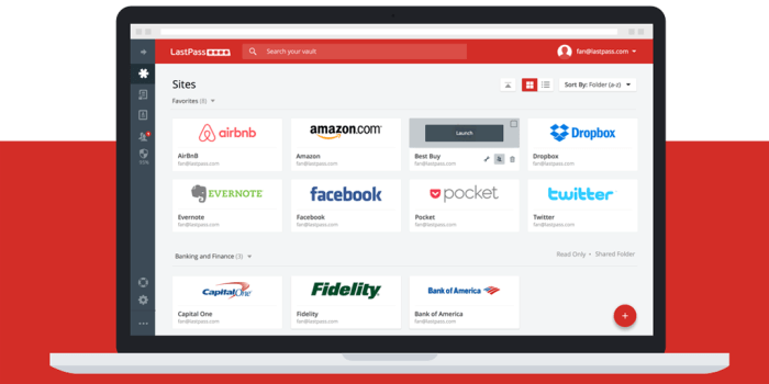 LastPass password manager update adds emergency access, sharing center ...