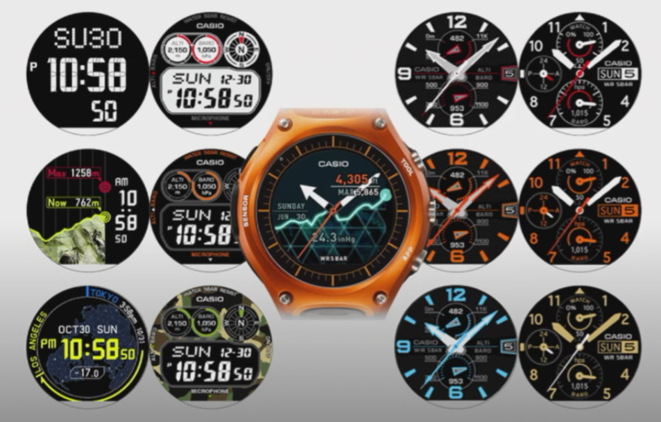 Casio's first Android Wear smartwatch is geared for outdoor activities