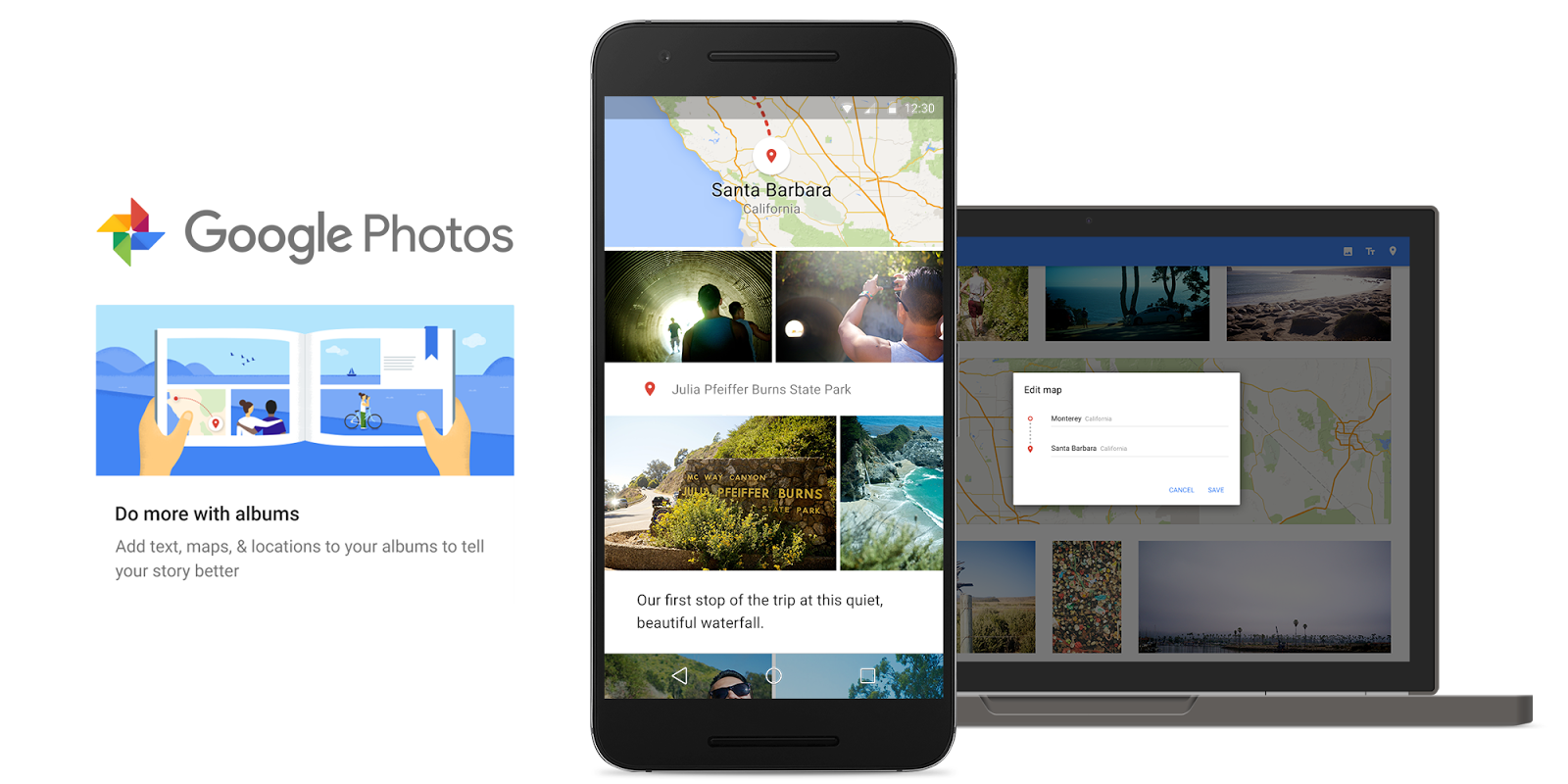 Albums in Google Photos get smarter, now let you add maps, locations ...