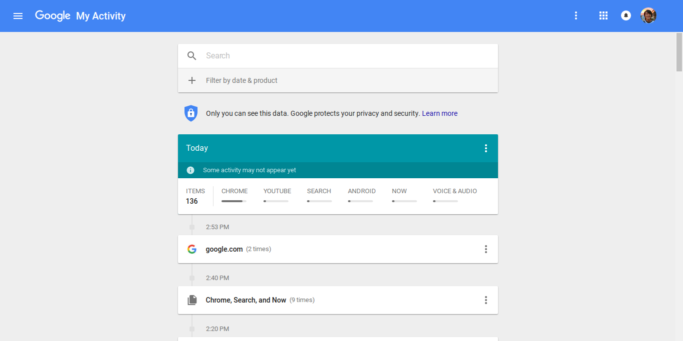 Google My Activity - 9to5Google