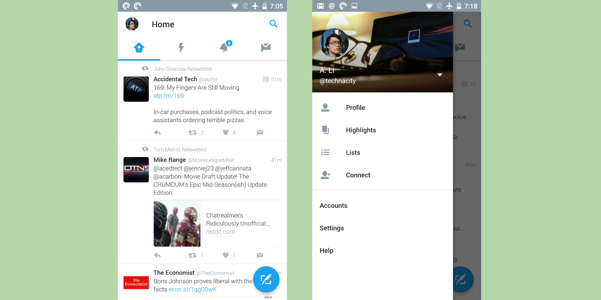 Twitter officially announces Material Design revamp of its Android app