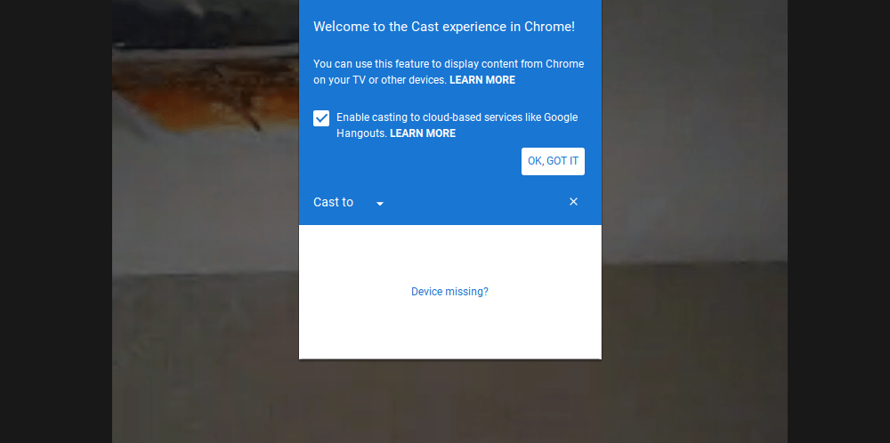 Chrome has Google Cast built in as of version 51, will soon allow tab ...