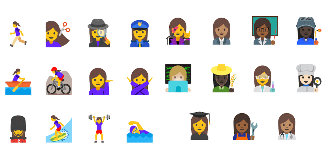 Google's new emoji will improve gender equality by representing both ...