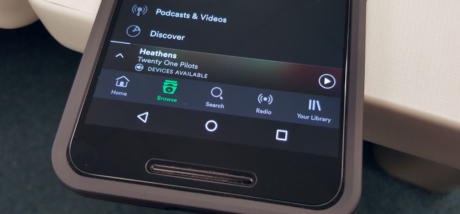 Spotify swaps slide-out navigation for a bottom bar in its latest ...