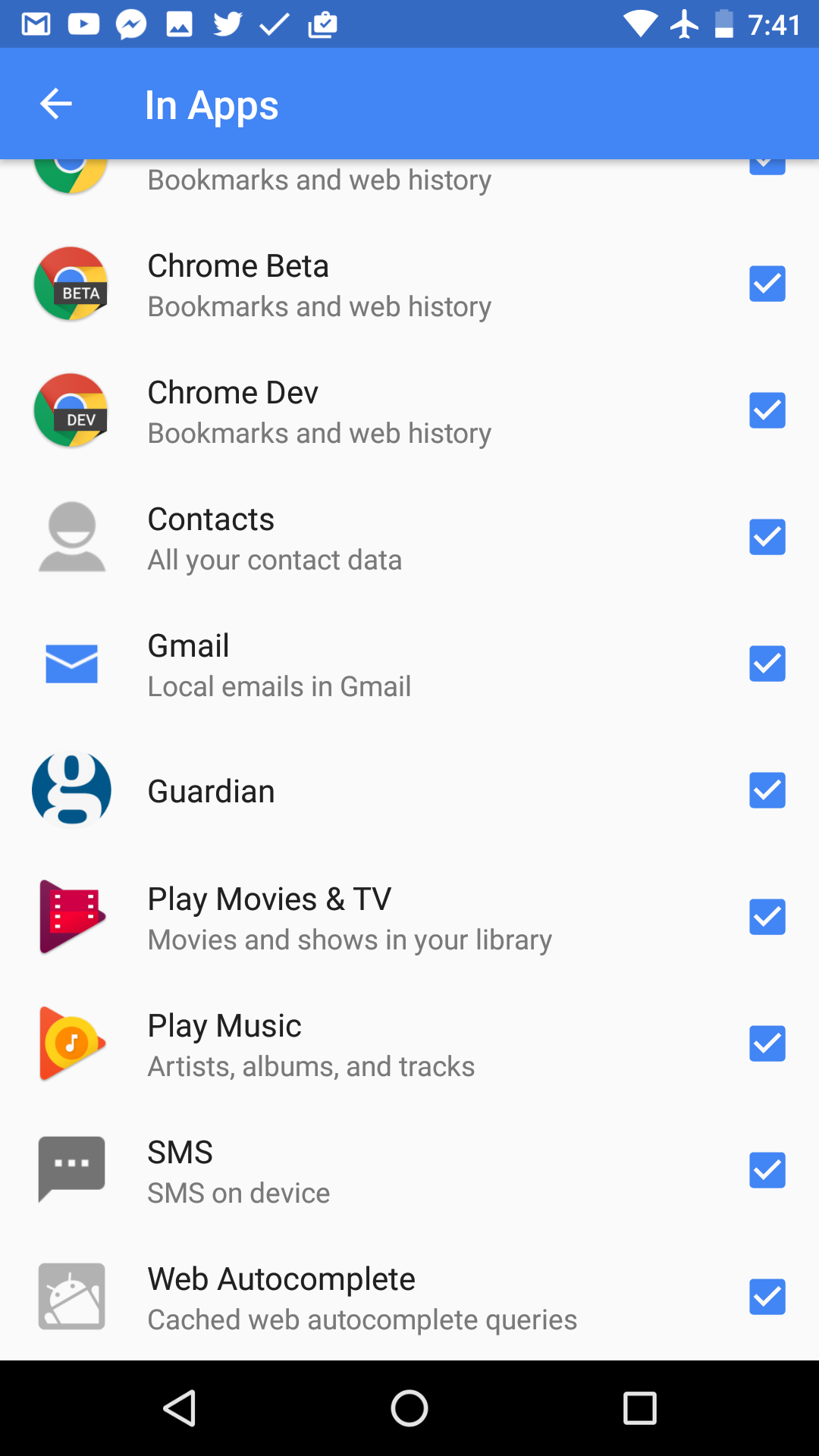 Google's new 'In Apps' search mode quickly surfaces content from ...