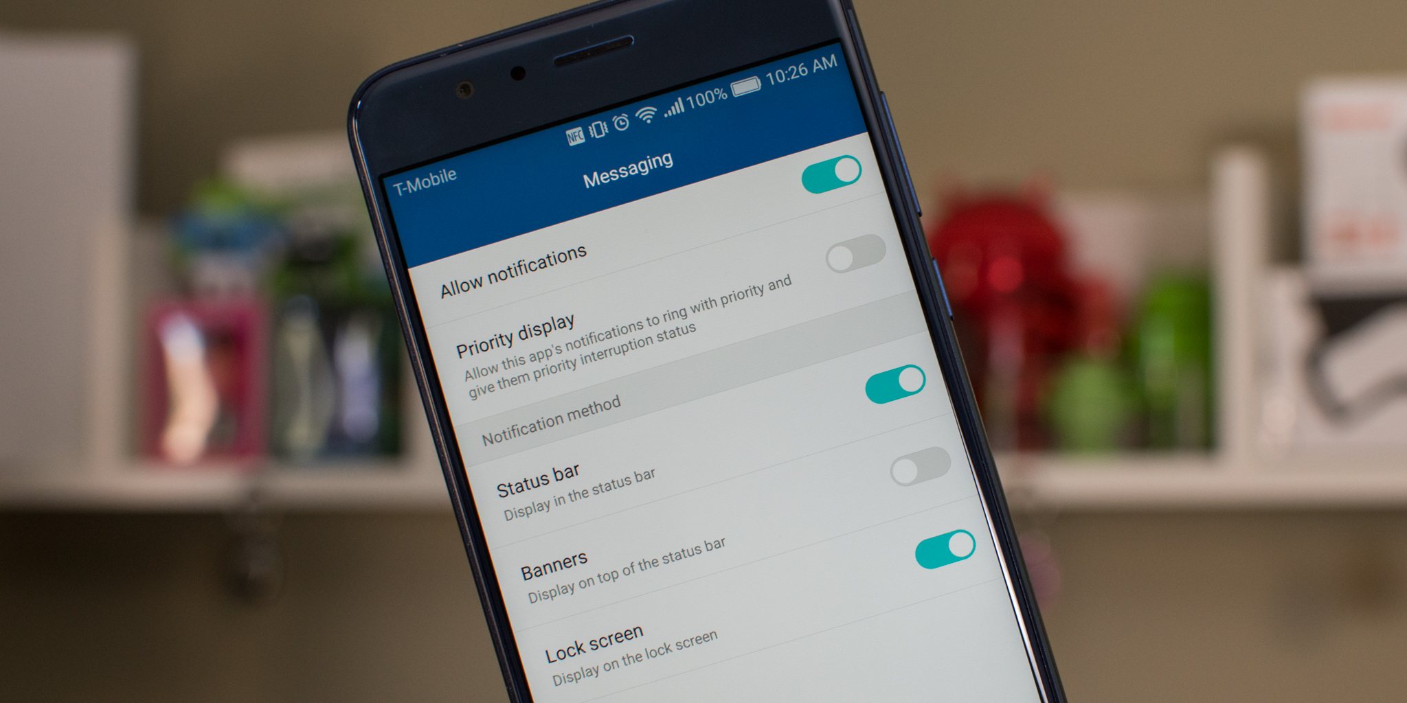 How to: Change how you receive app notifications on Honor 8