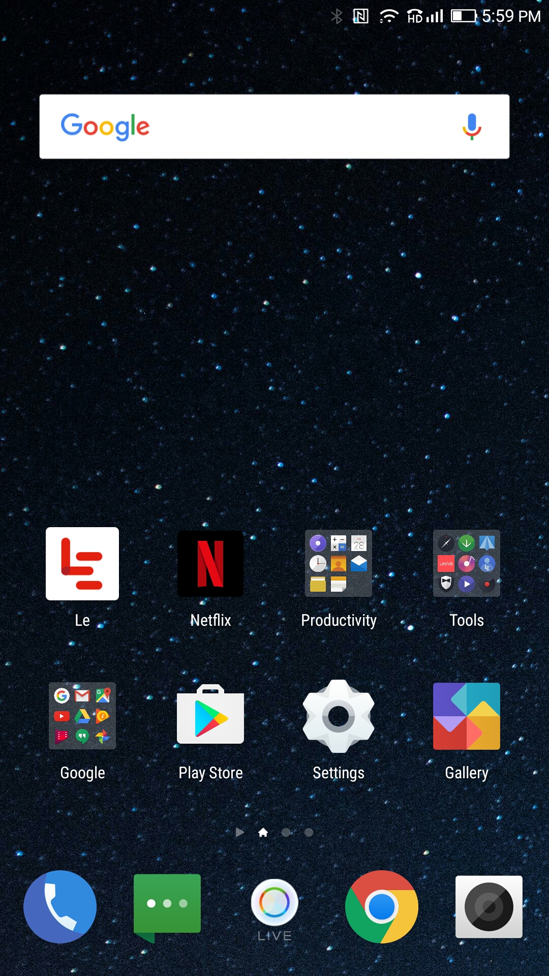 Here's what LeEco's EUI looks like on the new Le Pro3 smartphone ...