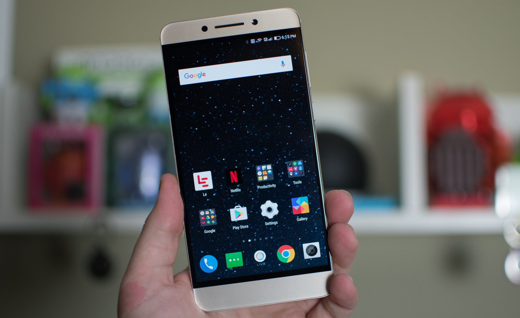 Here's what LeEco's EUI looks like on the new Le Pro3 smartphone ...