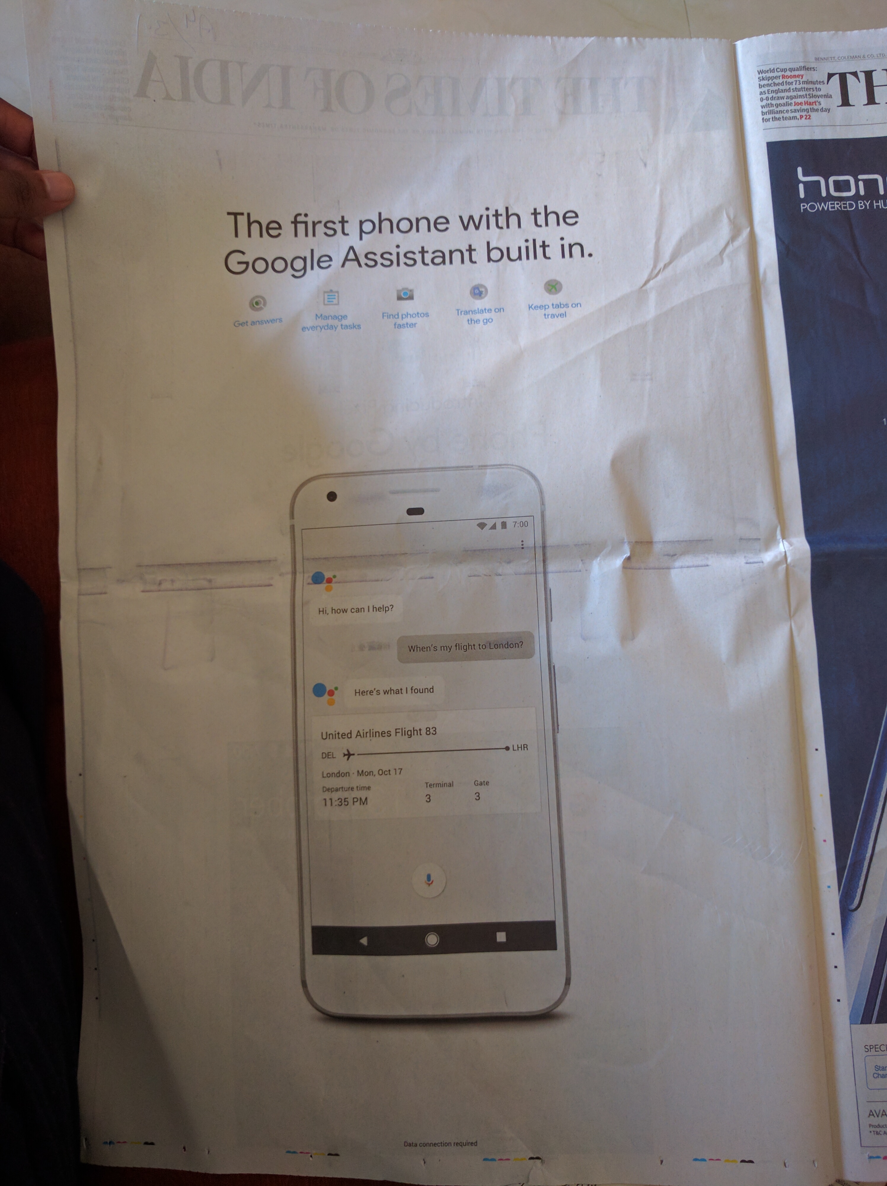 On launch day, here's Google's crazy print advertising strategy for the ...