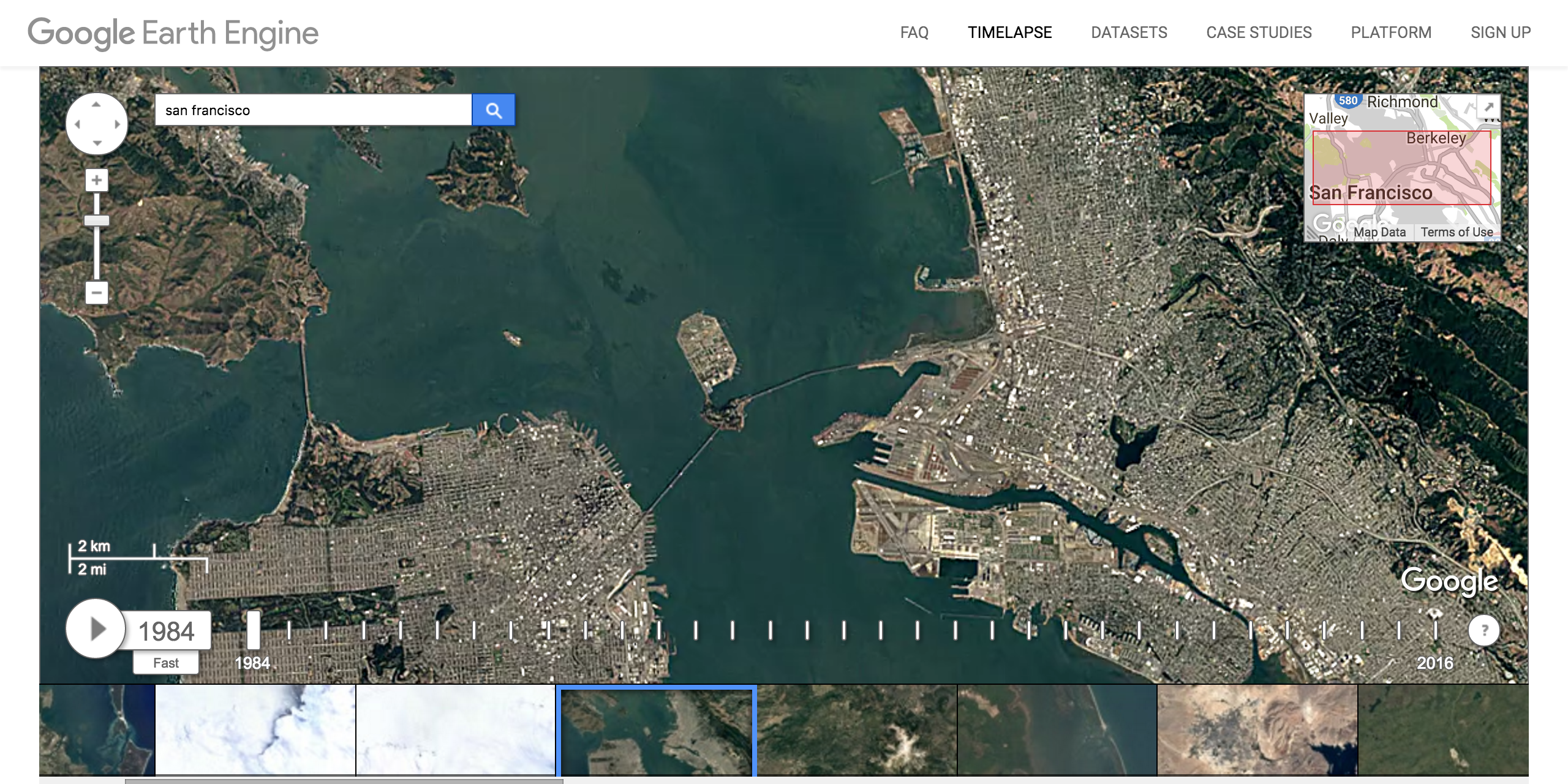 Google Timelapse shows how any location on Earth has changed over the ...