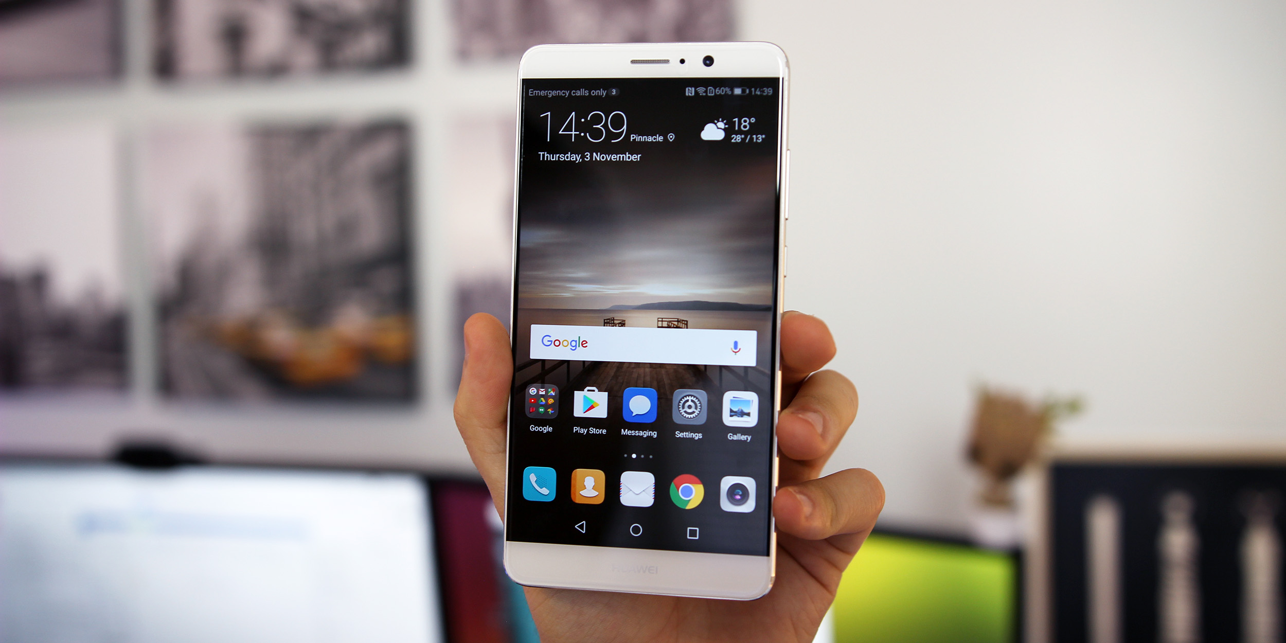 Here's what Huawei's Nougat-based EMUI 5.0 running on the Huawei Mate 9 ...