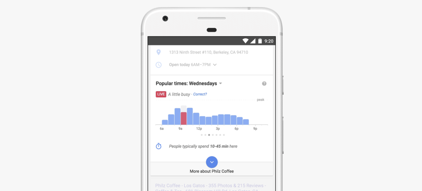 Google Maps now tells you how busy a place is in live time, detailed ...