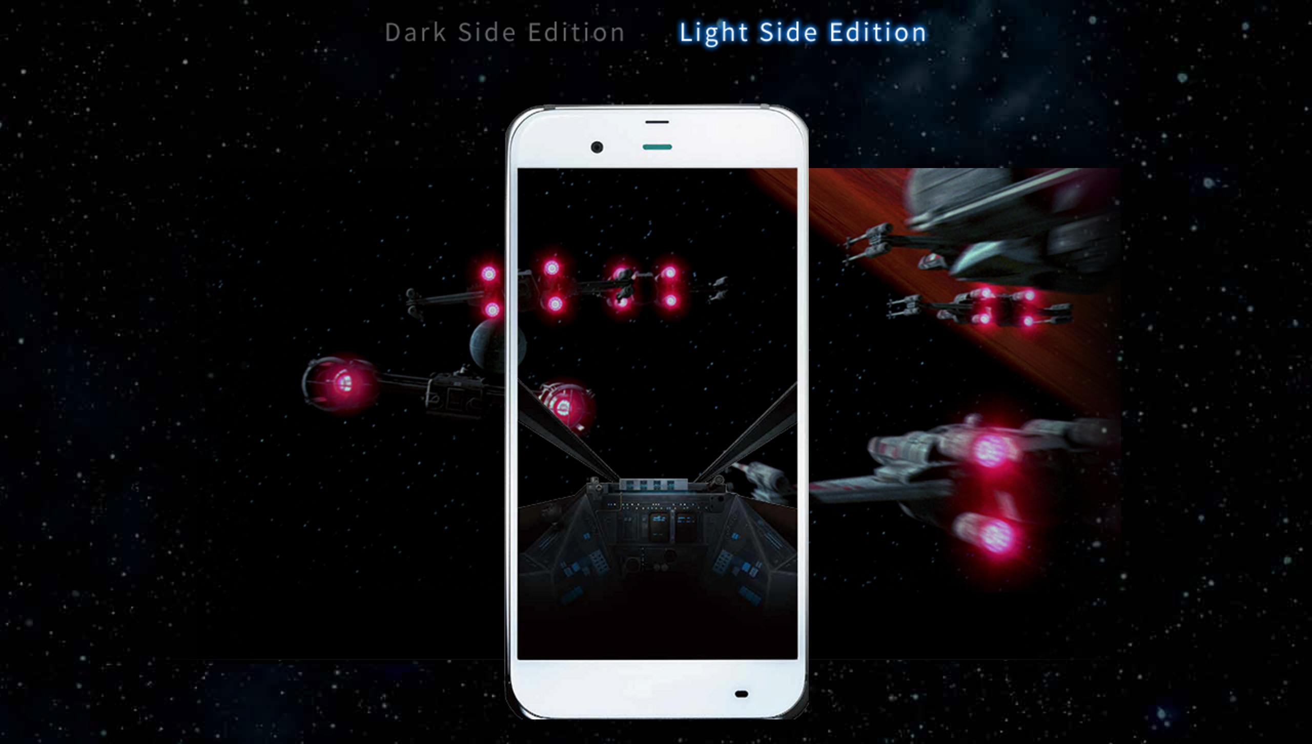 Sharp's extremely Star Wars-themed phone for Japan has custom live ...