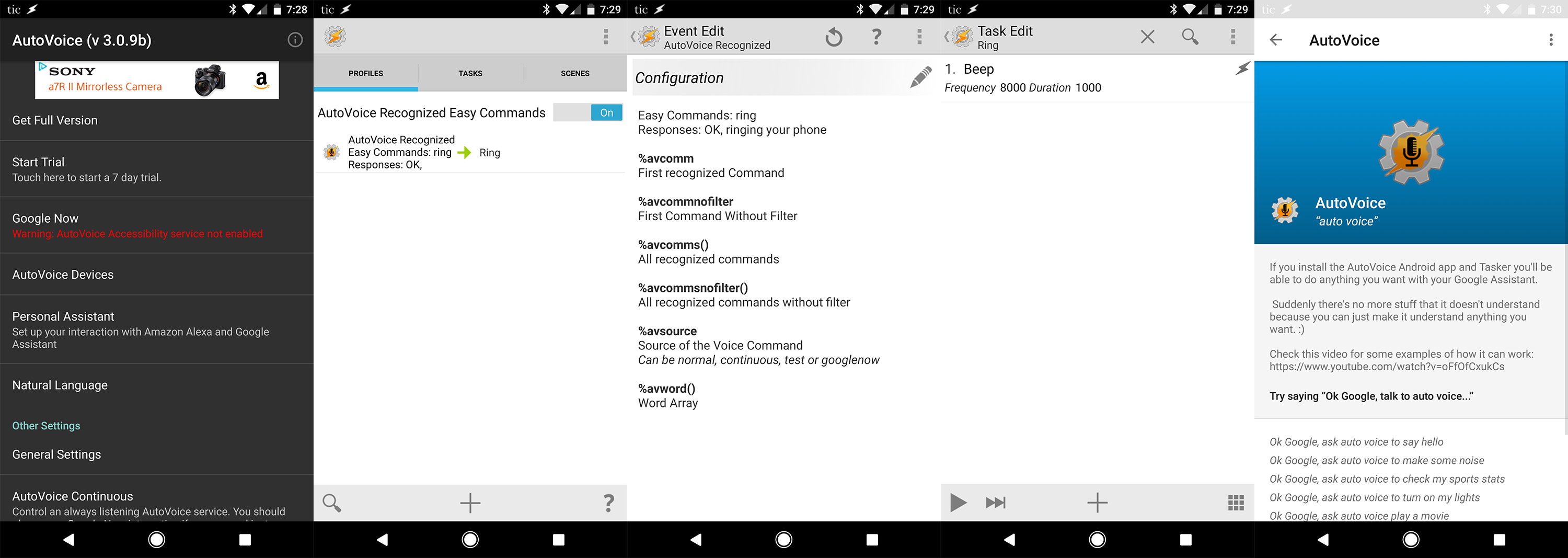 AutoVoice for Google Home brings fully custom commands to your home assistant