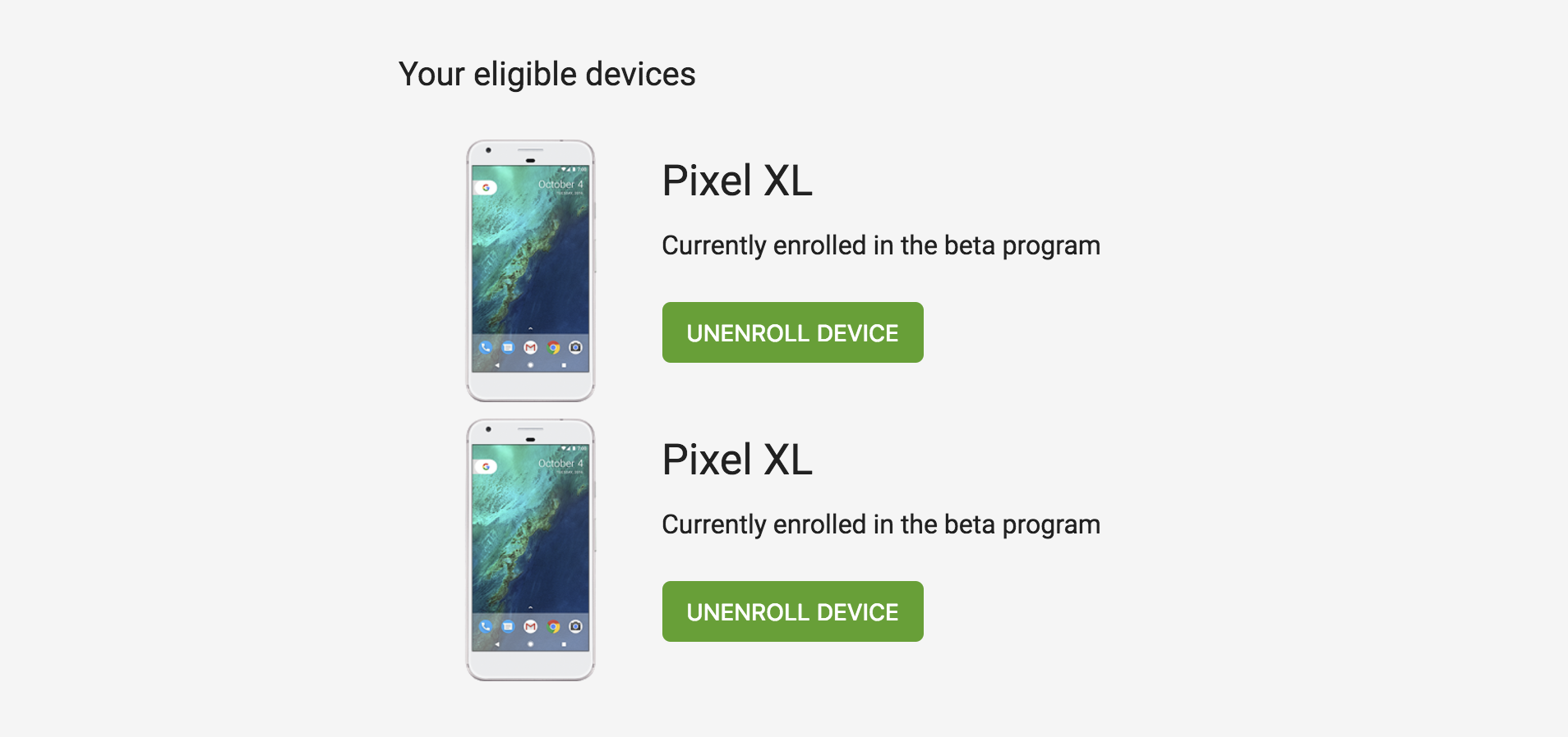 How to enroll in the Android 7.1.2 Beta Program