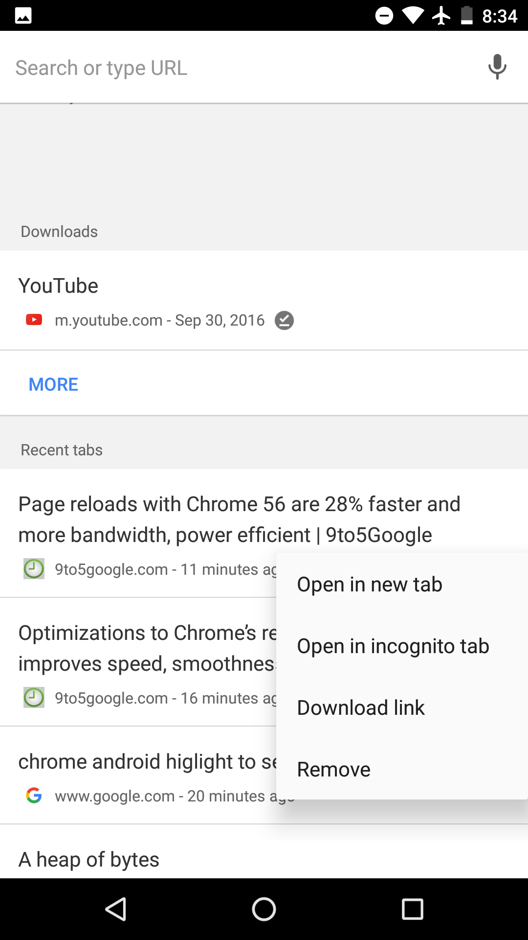 Chrome 56 for Android adds new download features, performance ...