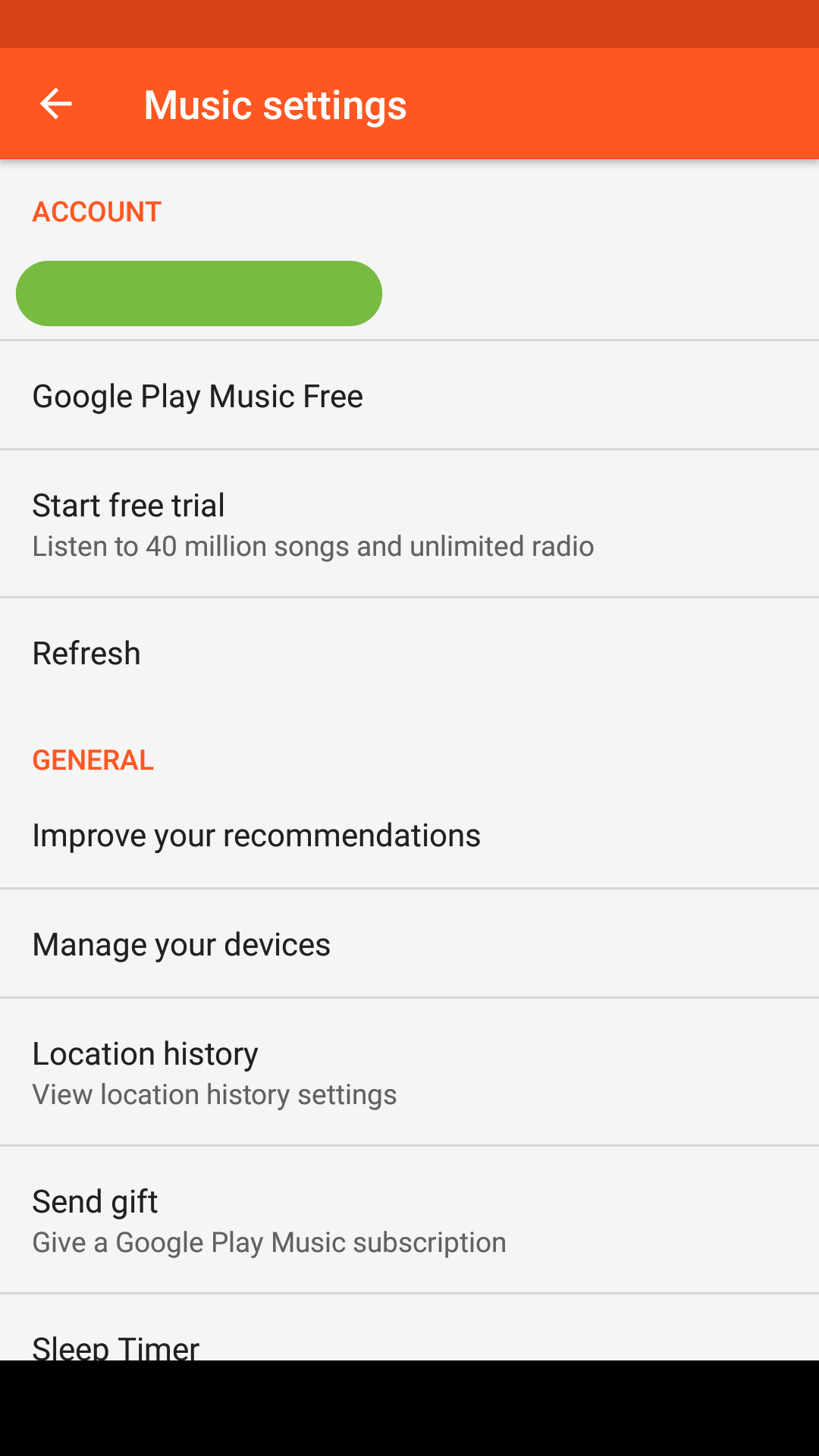 Play Music 7.4 adds 'Recents' to navigation drawer, now has 40 million ...