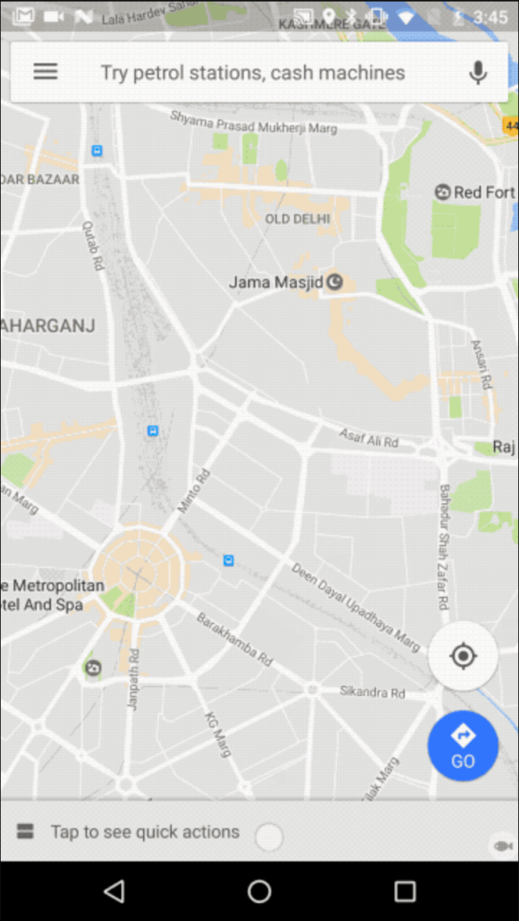 Google Maps for Android gets a redesigned home screen in India - 9to5Google