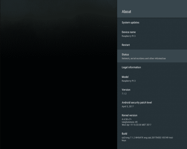 Android TV builds based on Nougat are now available for the Raspberry Pi 3