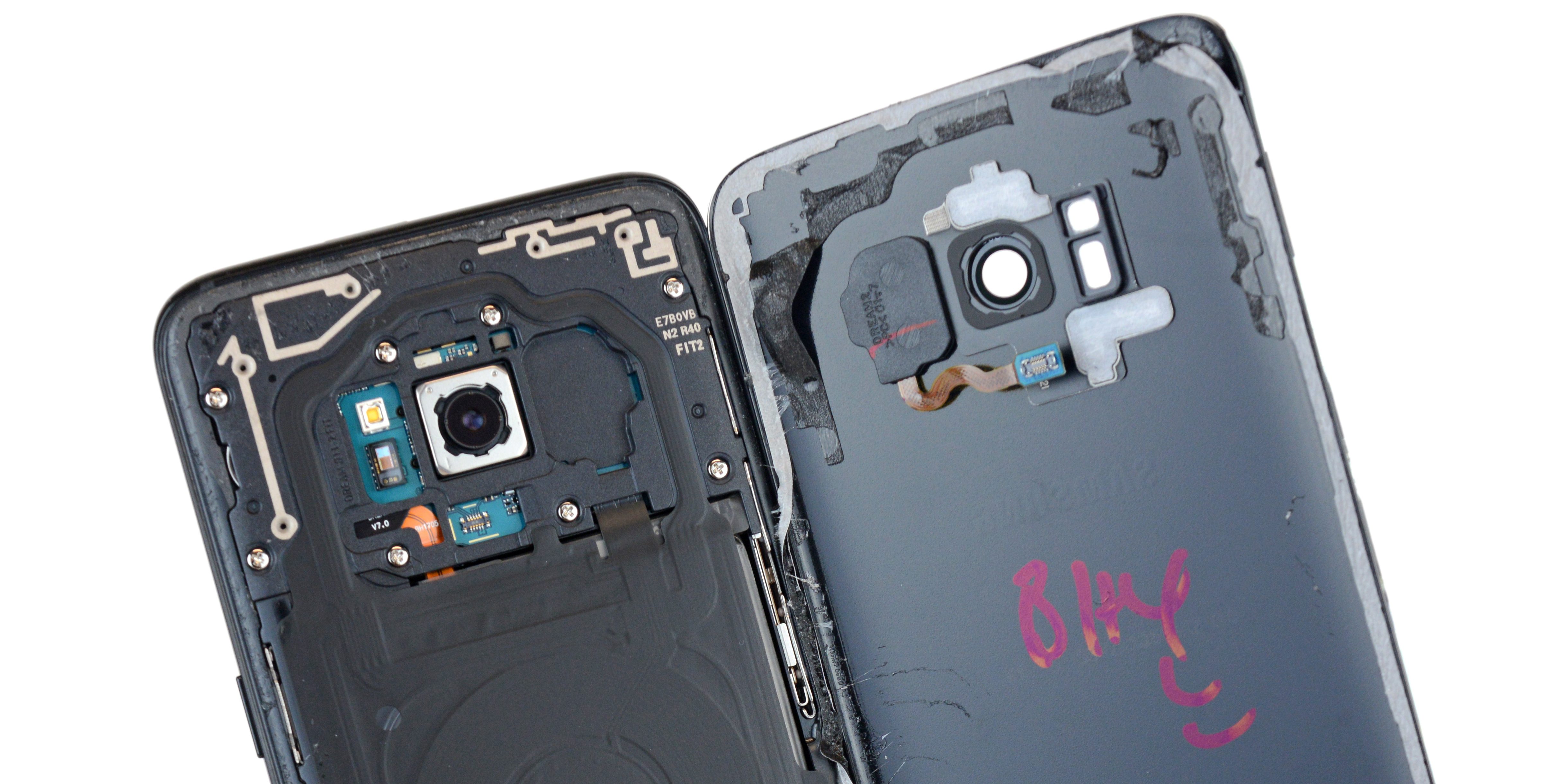 Samsung Galaxy S8 and S8+ teardowns reveal unsurprisingly similar ...